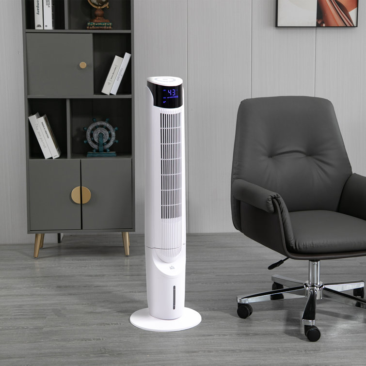 Homcom 42 Evaporative Air Cooler Tower Fan With 4 Modes 12 Hour